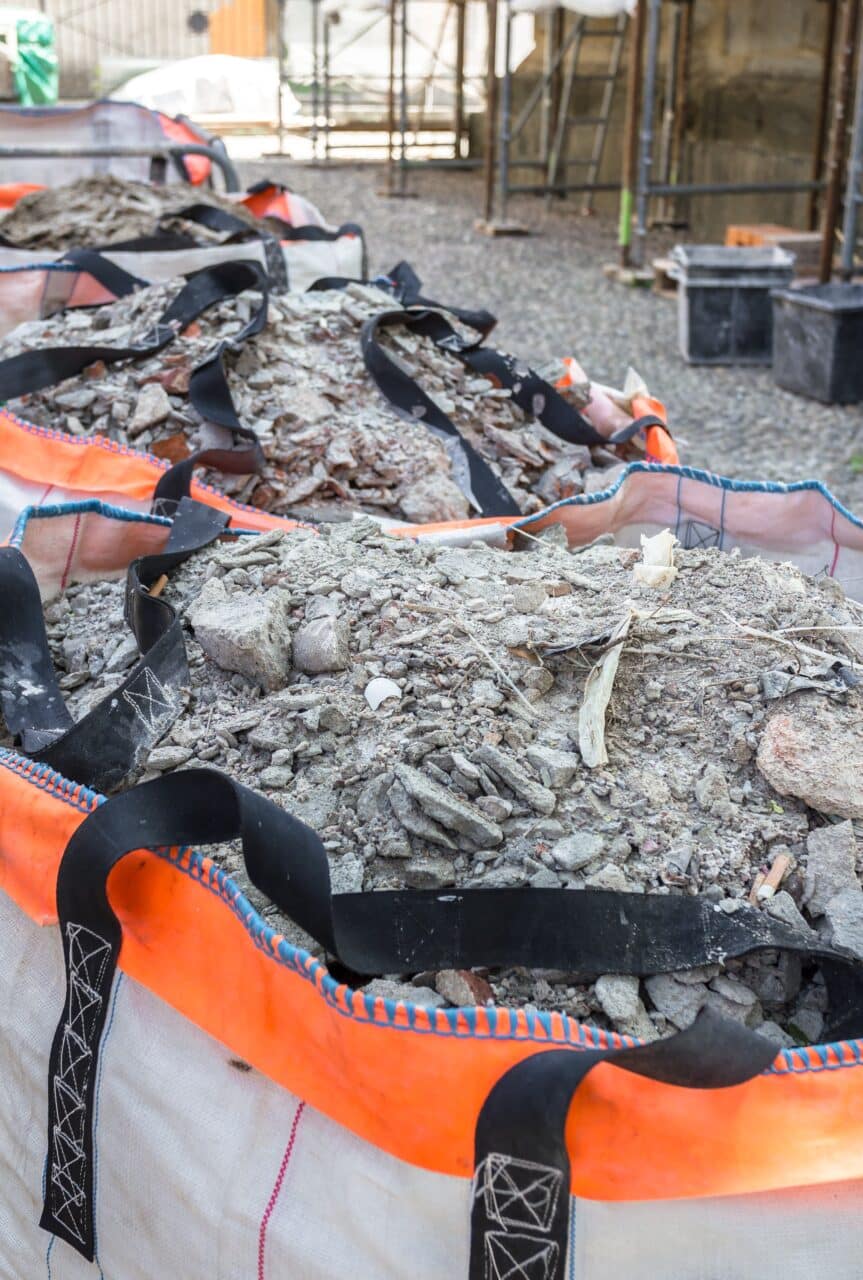 Sustainable Concrete Disposal - Minibins