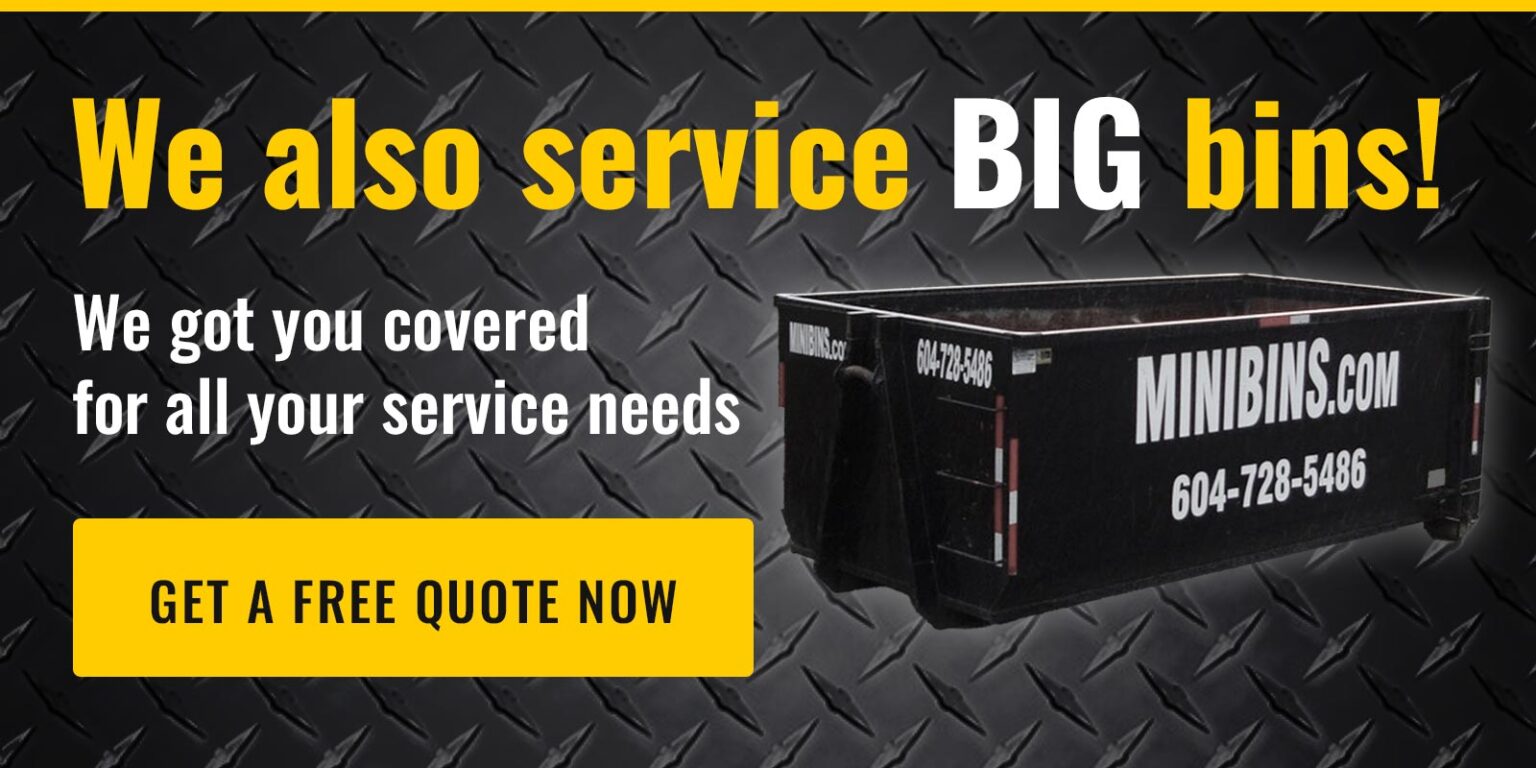 Minbins | Garbage Bin Rentals | Dumpster Rentals